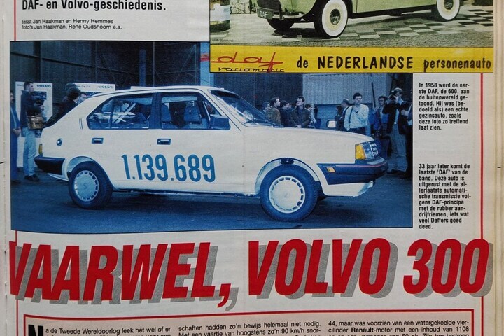 Het afscheid van de Volvo 300-serie - Uit de Oude Doos